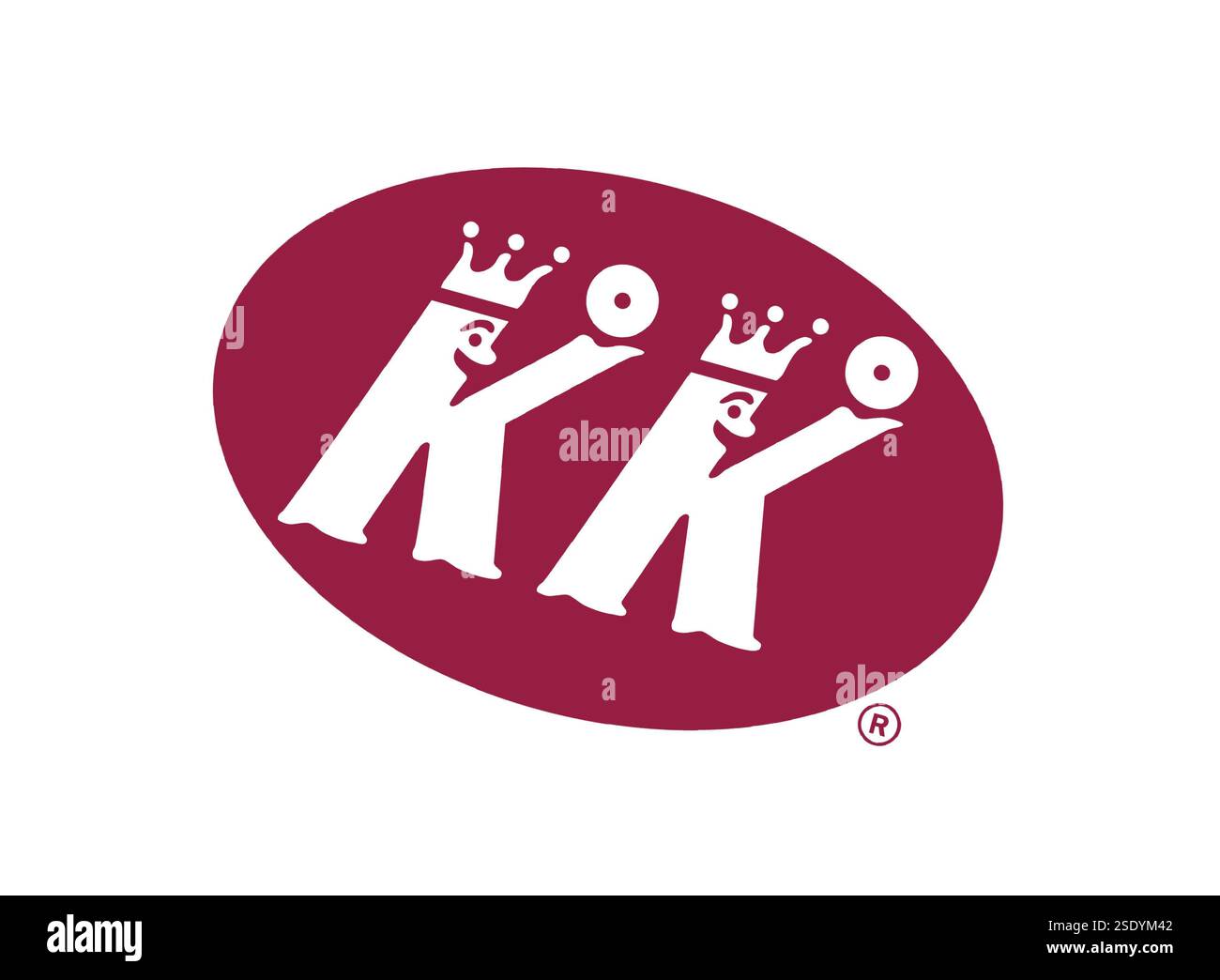 Rotated to right, Krispy Kreme Symbol, Food, Logo Stock Photo - Alamy