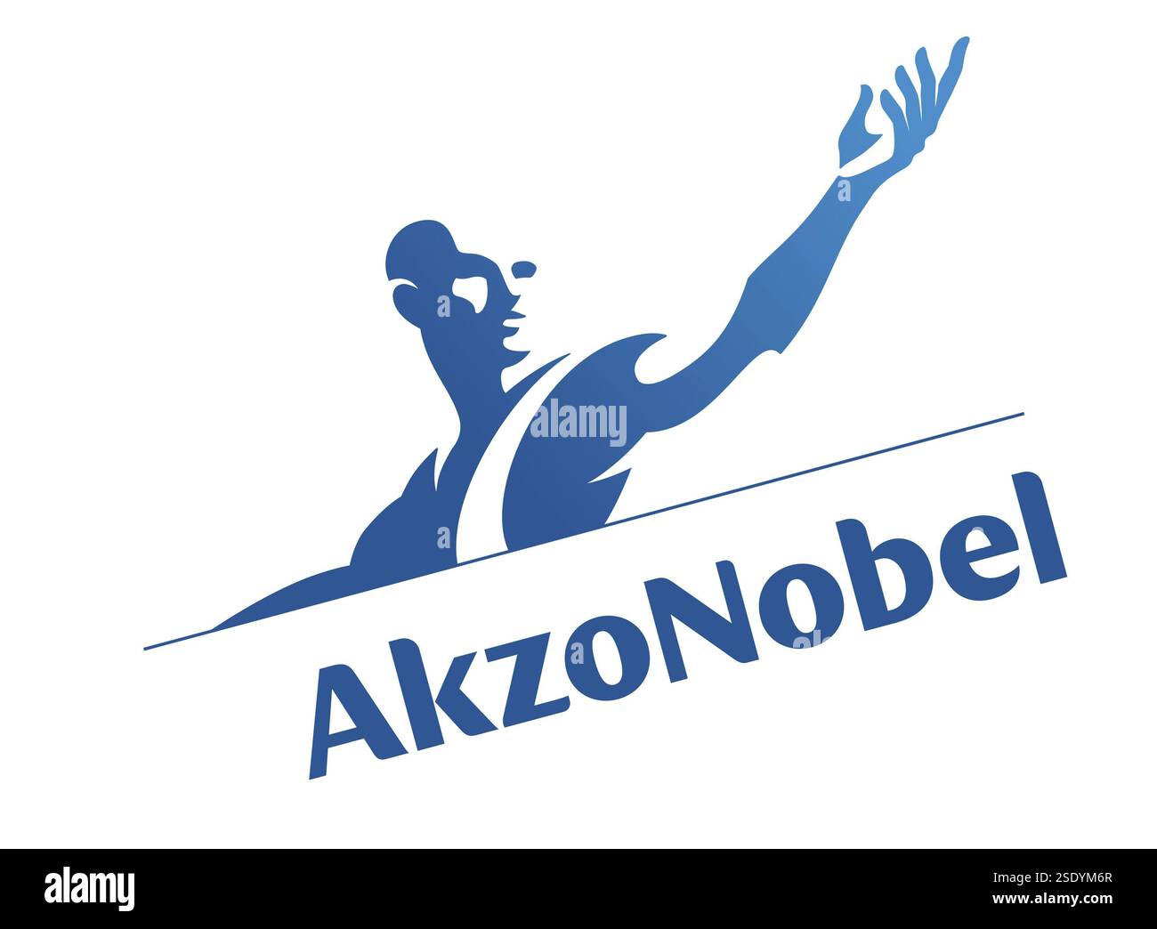 Turned to the left, Akzonobel logo, Other companies, Logo Stock Photo ...