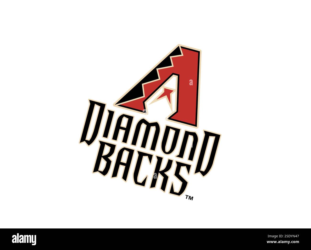 Rotated to right, Arizona Diamondbacks Logo 2007, Baseball, Old Logo ...