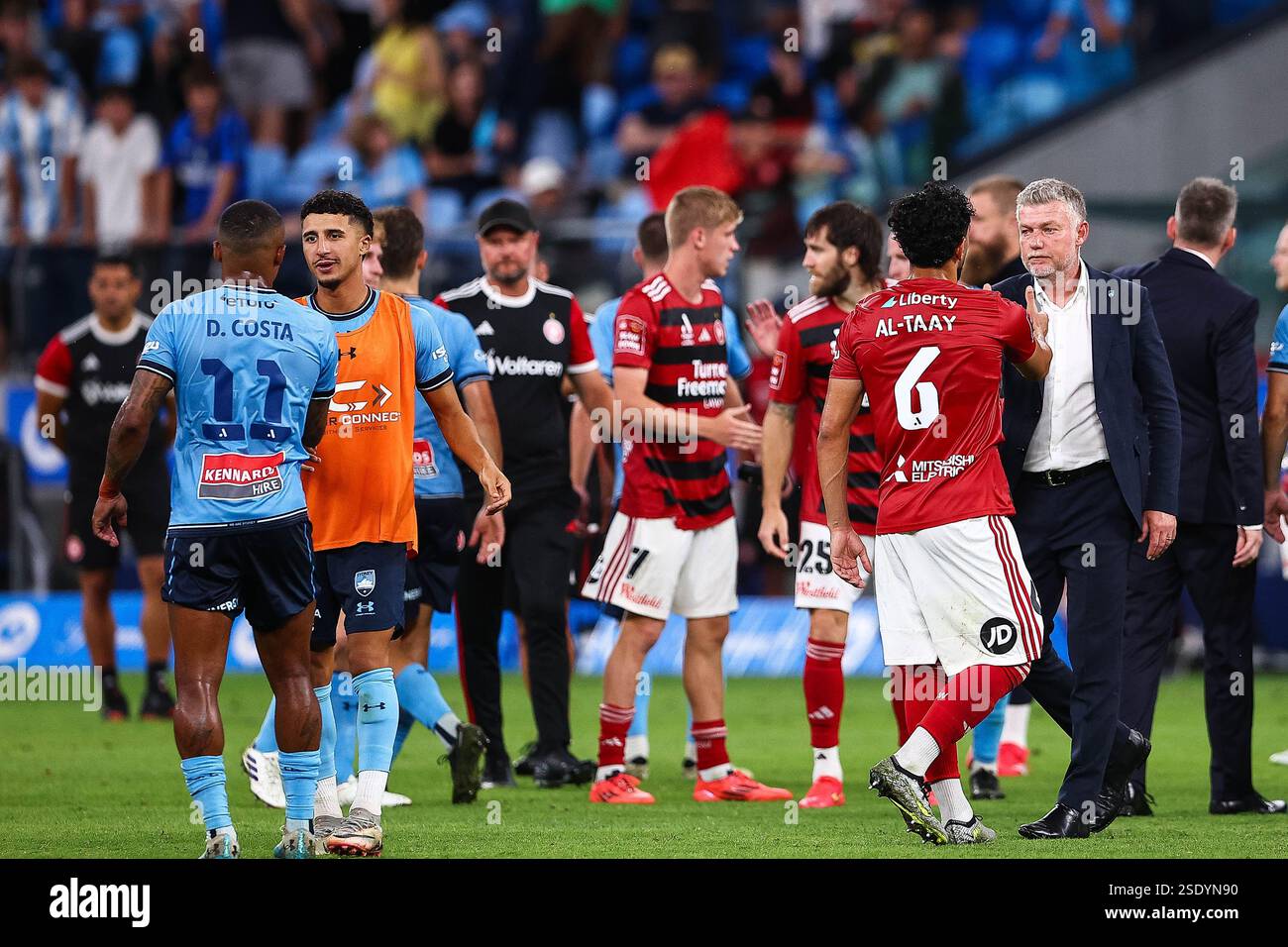 8th February 2025; Allianz Stadium, Sydney, NSW, Australia: A-League ...