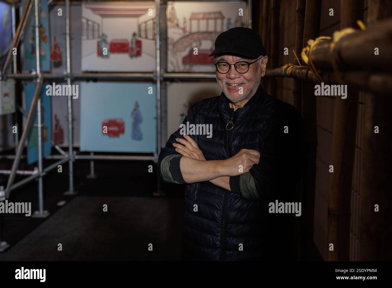 Hong Kong, China. 13th June, 2024. A portrait of Danny Yung, the Hong ...