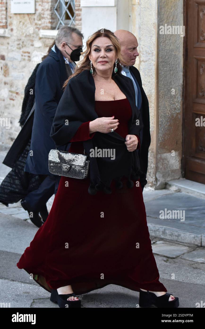 Royal wedding of Prince Nikolaos of Greece and Chrysi Vardinogianni in ...