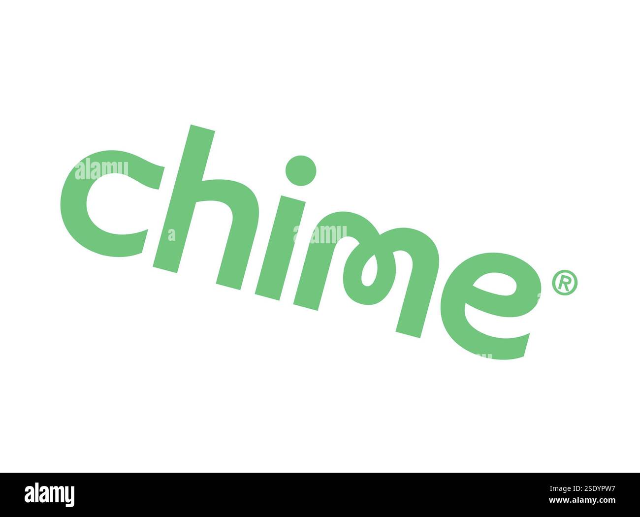 Rotated to right, Chime Logo, Logo Stock Photo - Alamy