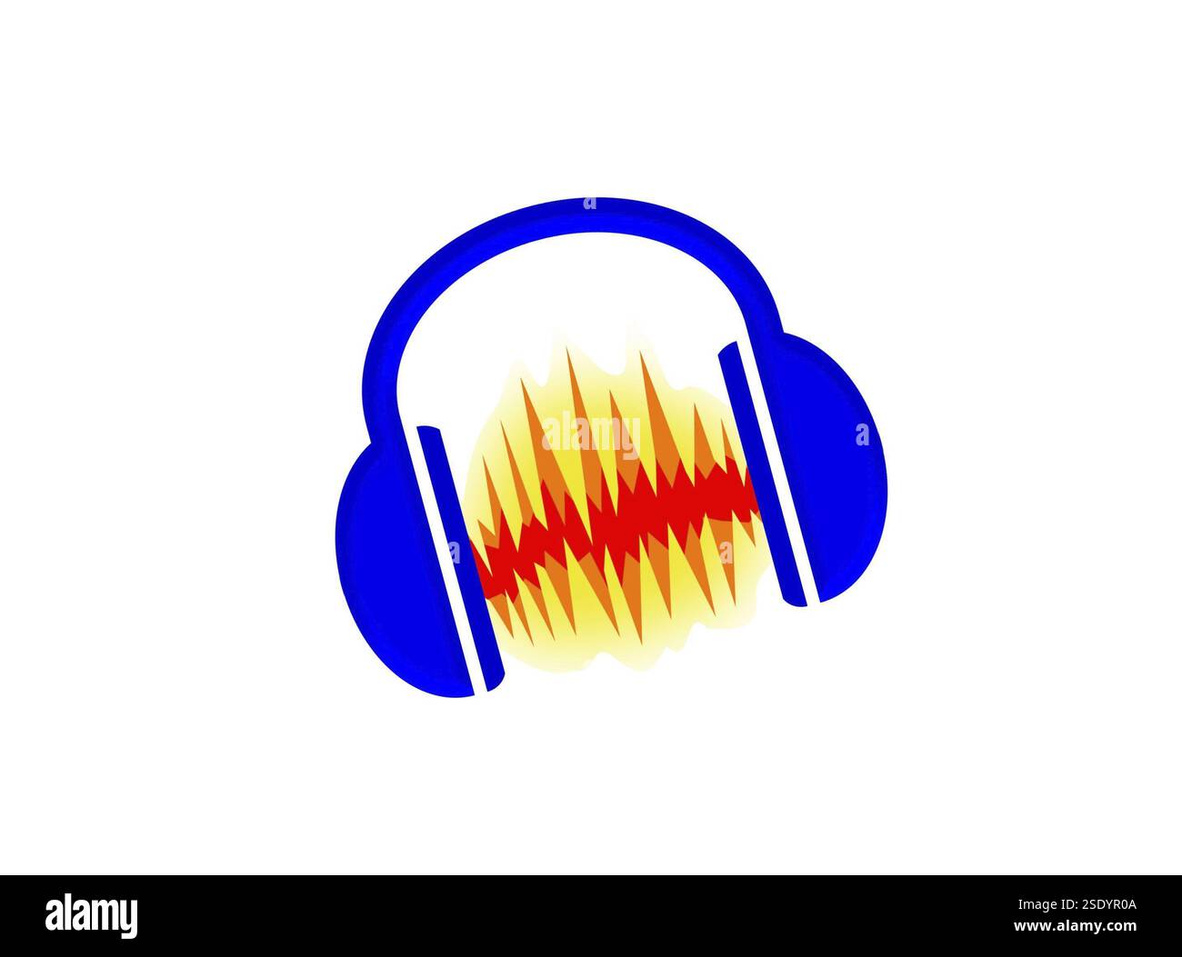 Rotated to left, Audacity Emblem, Software, Logo Stock Photo - Alamy