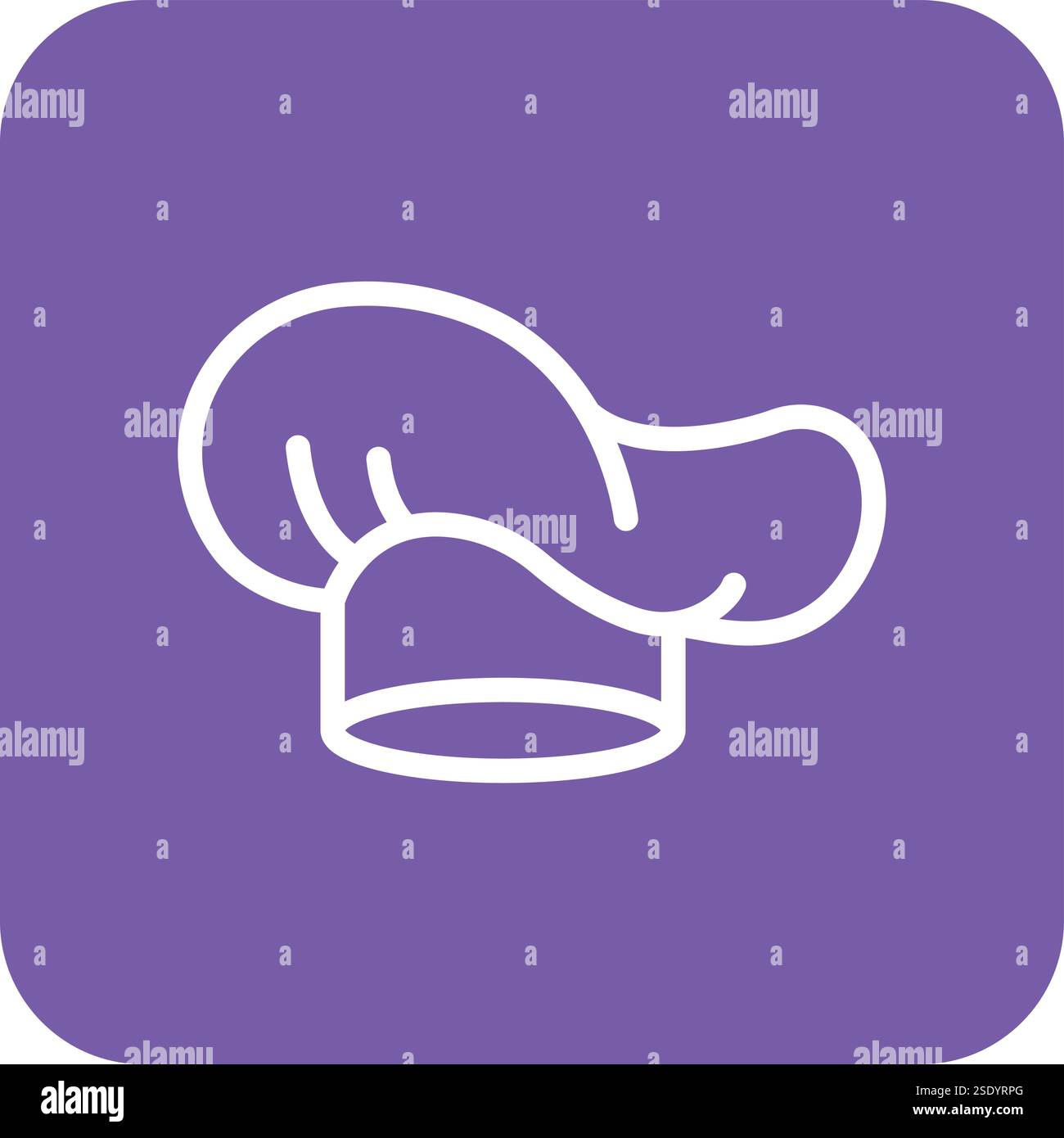 Chef Hat Vector Icon Design Illustration Stock Vector Image & Art - Alamy