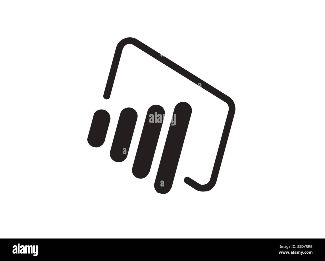 Rotated to right, Power BI Emblem, Software, Logo Stock Photo - Alamy