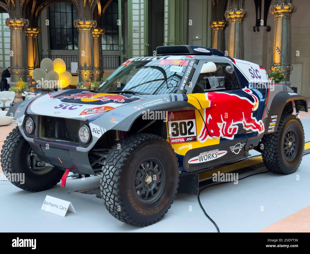 Racing adventure showcased in a vibrant setting with a striking rally ...