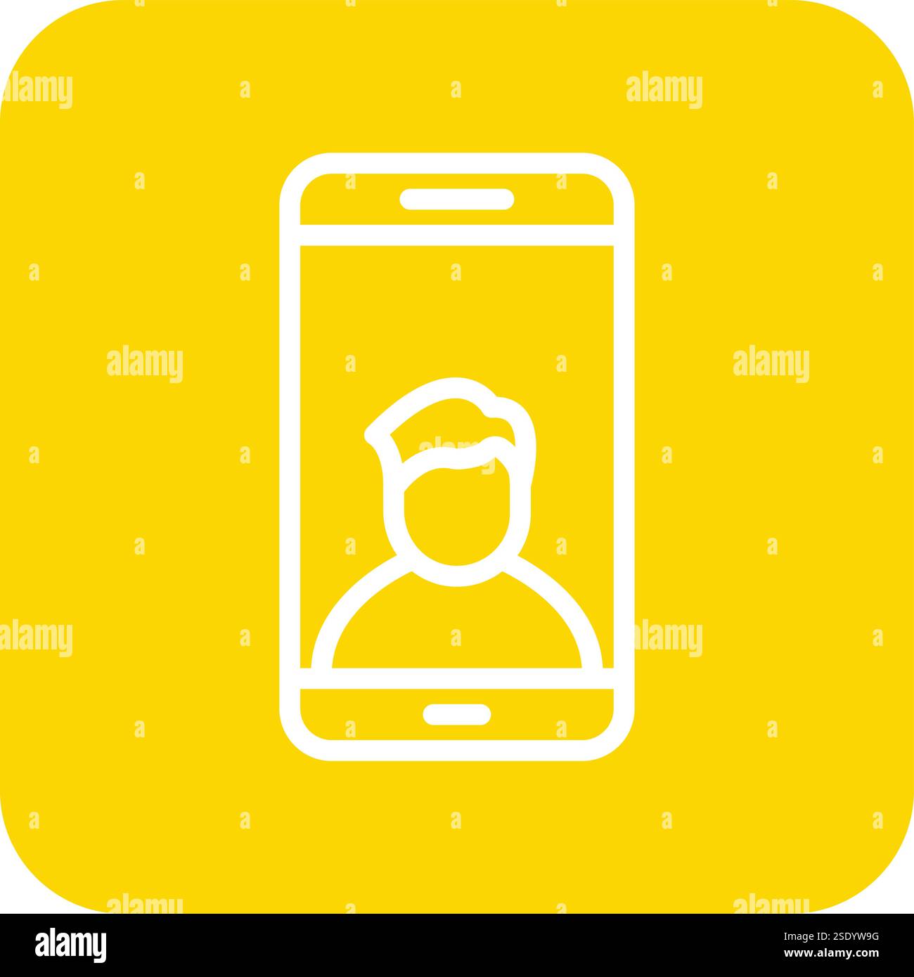 Video call flat icons Stock Vector Images - Alamy