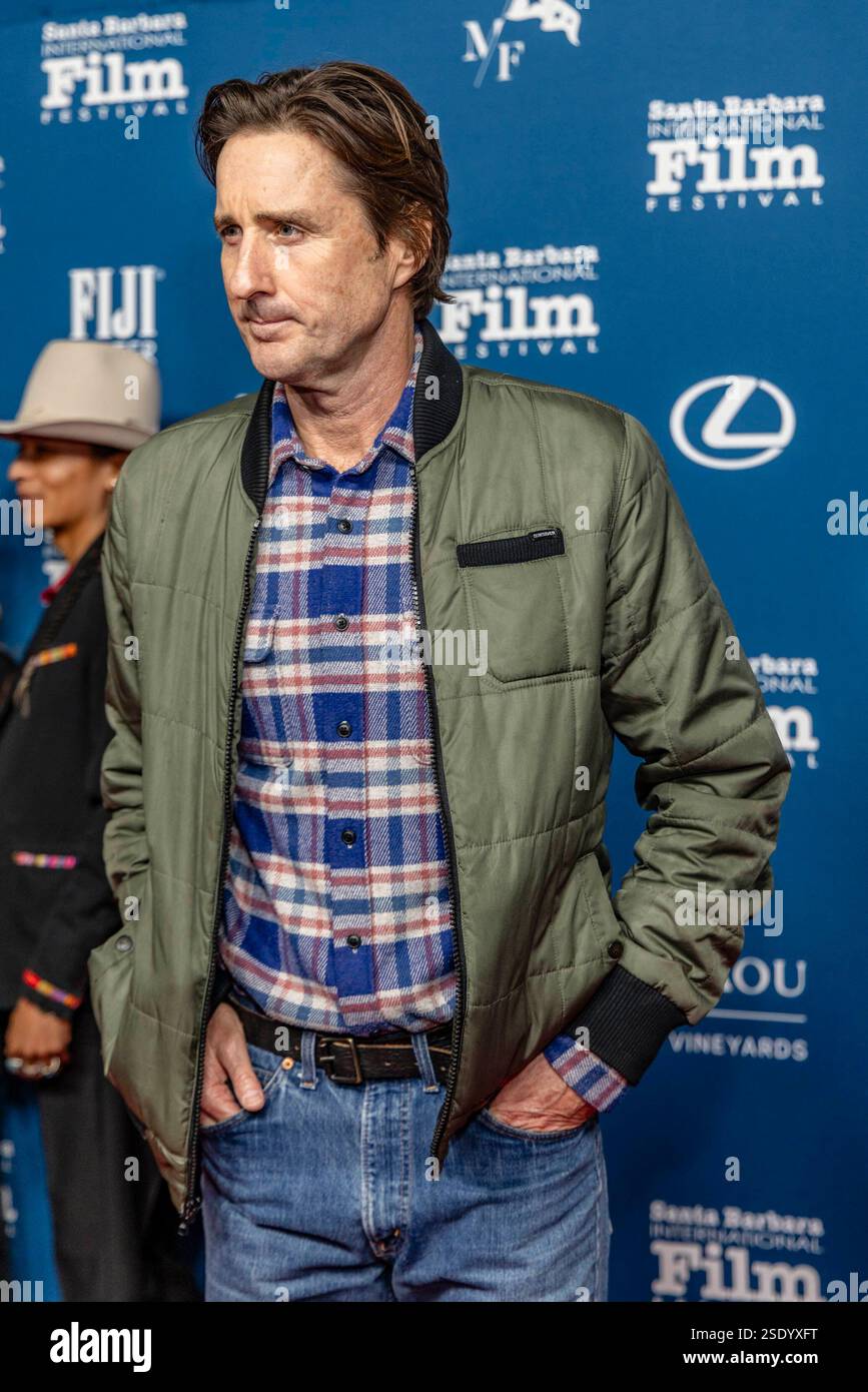 Santa Barbara, USA. 07th Feb, 2025. Actor Luke Wilson (Horizon: An ...