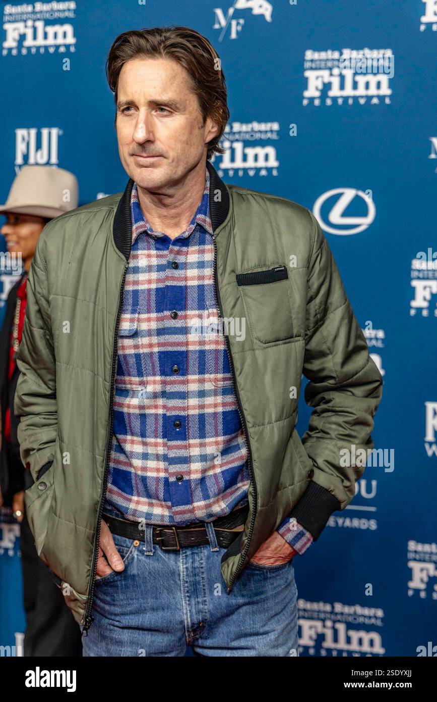 Santa Barbara, USA. 07th Feb, 2025. Actor Luke Wilson (Horizon: An ...