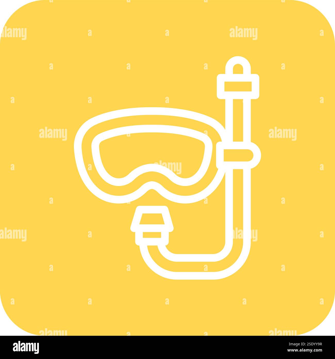 Scuba diving Vector Icon Design Illustration Stock Vector Image & Art ...