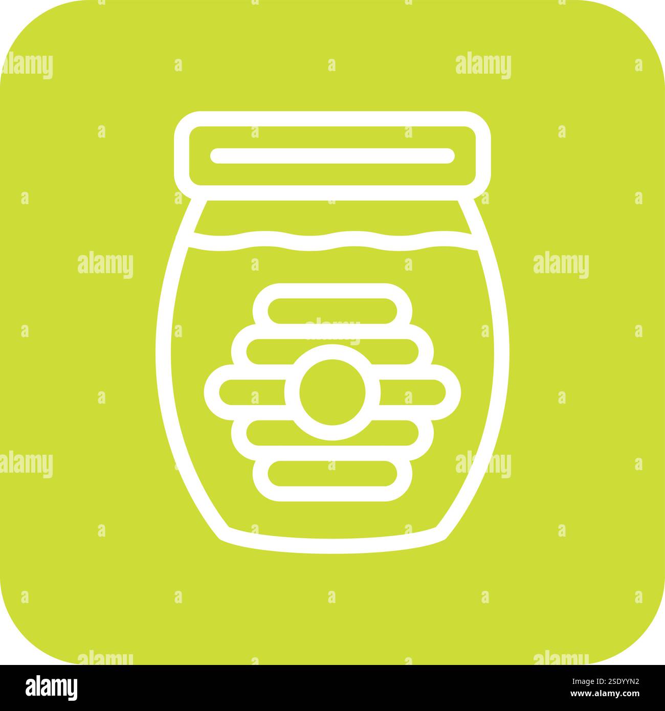 Honey Vector Icon Design Illustration Stock Vector Image & Art - Alamy