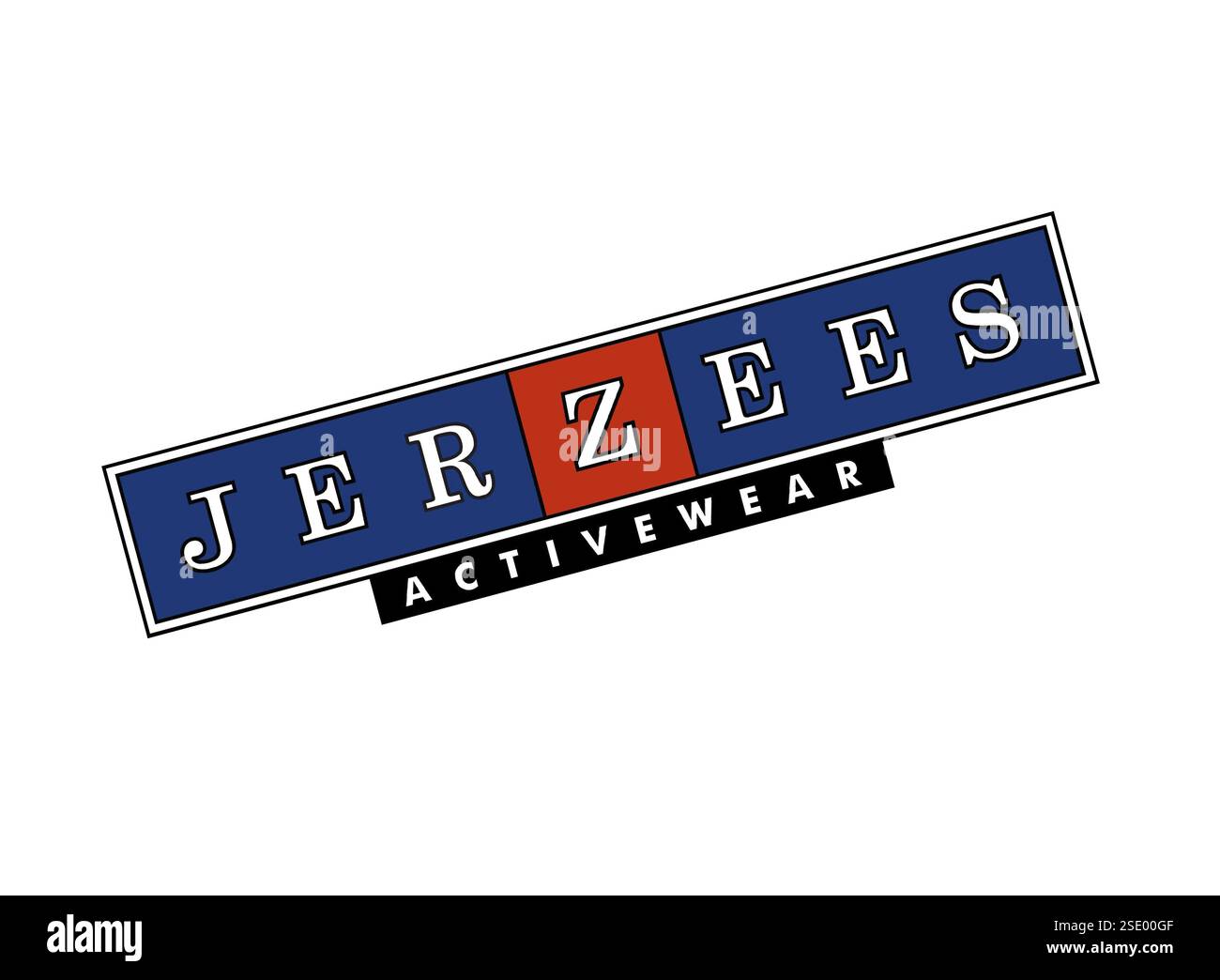 Turned to the left, Jerzees logo old, fashion accessories, logo Stock ...
