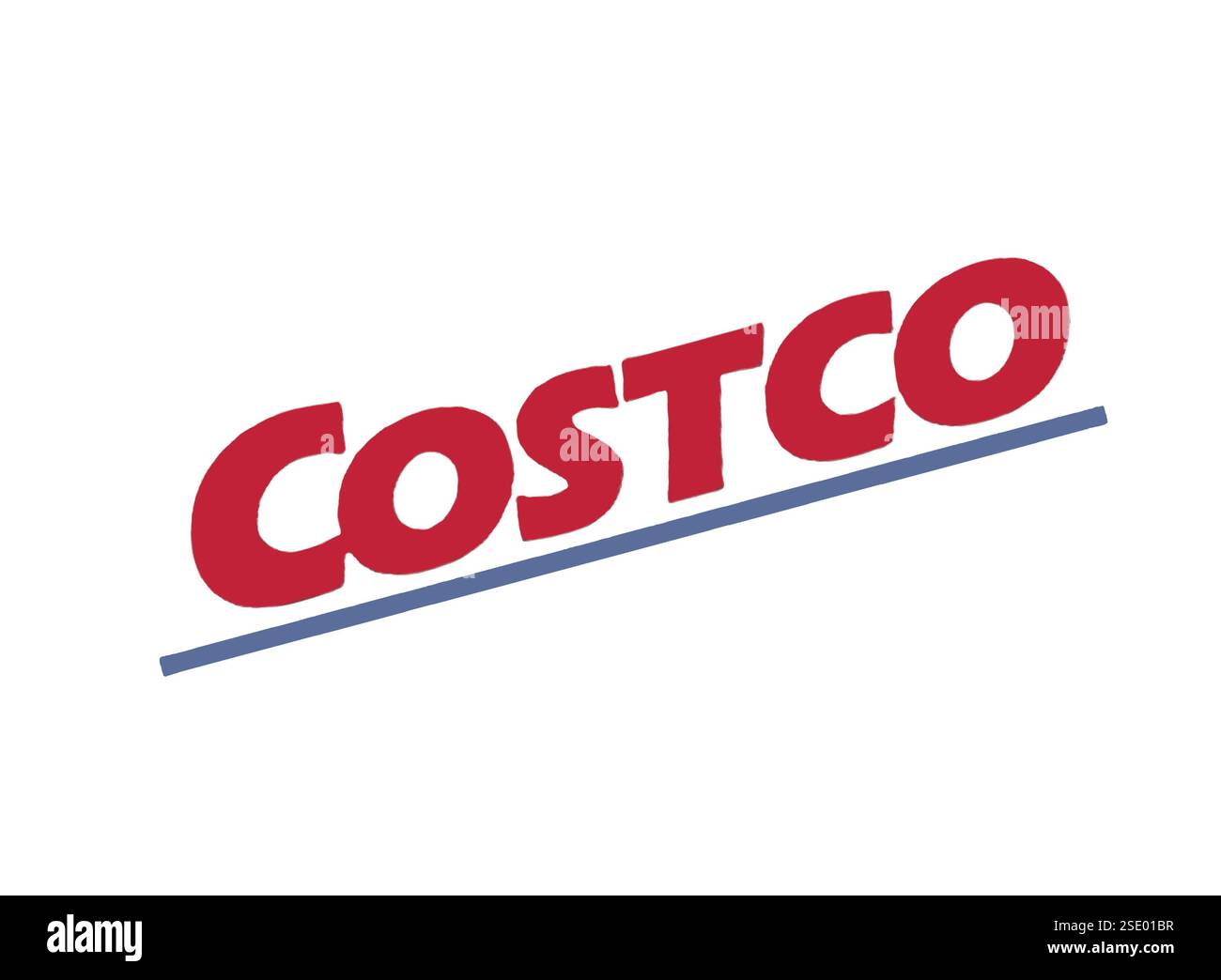 Rotated to left, Costco Logo 1993, Old Logo from 1993 Stock Photo - Alamy