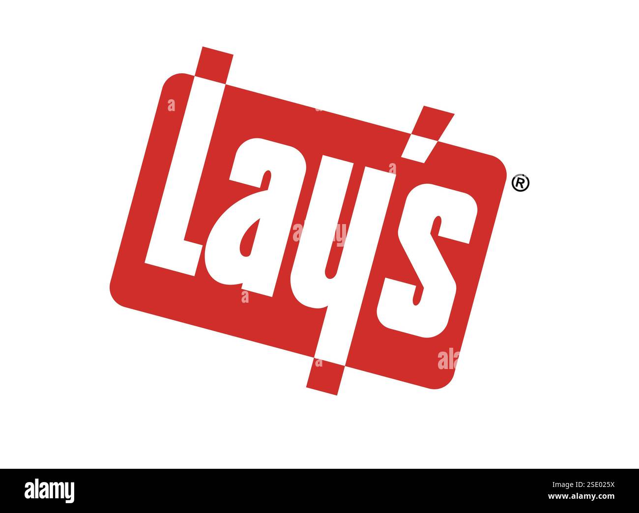 Rotated to right, Lays Logo 1965, Food, Historic Logo from 1965 Stock ...