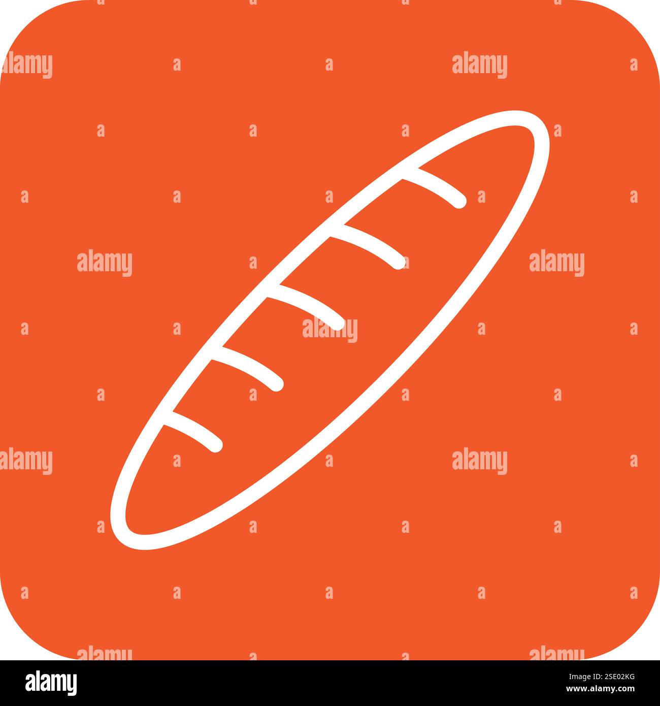 Baguette Vector Icon Design Illustration Stock Vector Image & Art - Alamy