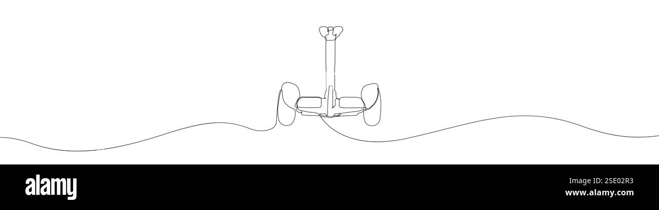 Balance bike icon line continuous drawing vector. One line balancing ...