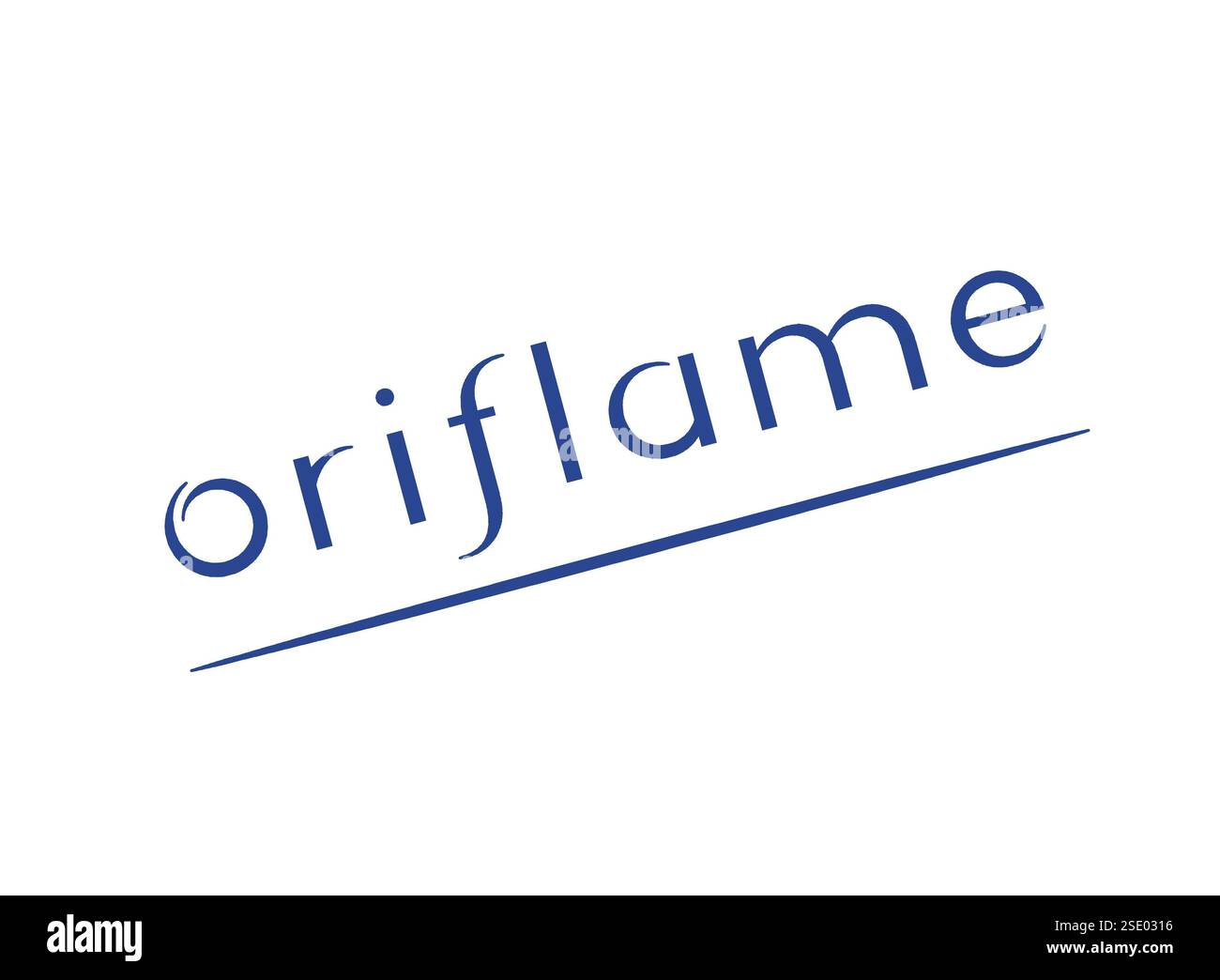 Rotated to left, Oriflame Logo 1998, Cosmetics, Old Logo from 1998 ...
