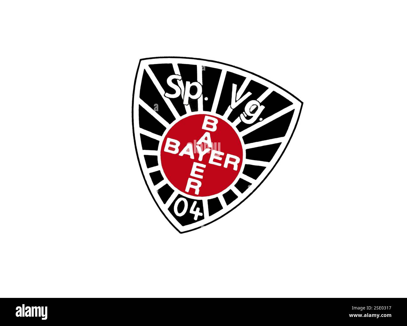 Rotated to right, Bayer 04 Leverkusen Logo 1928, Soccer, Old Logo from ...