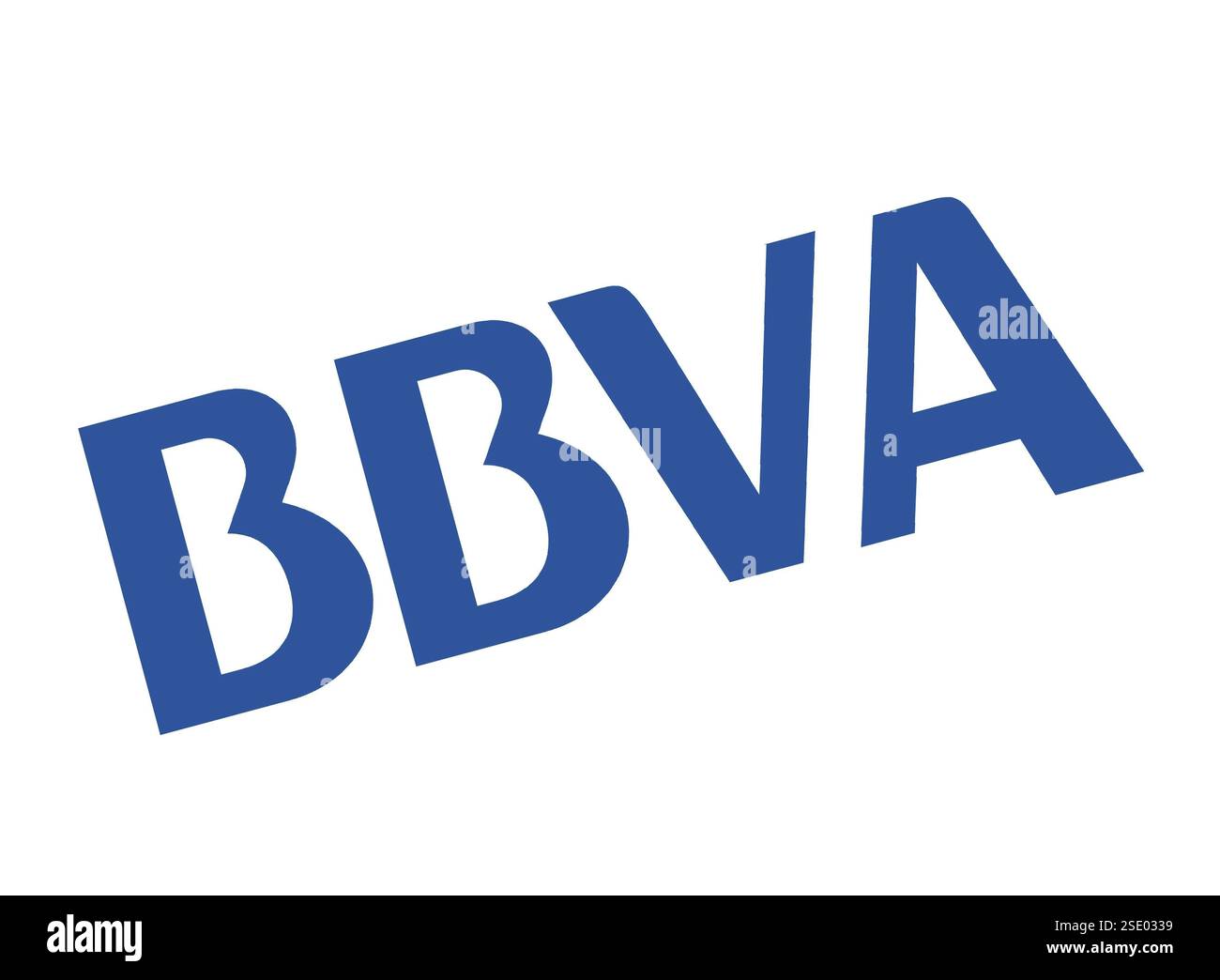 Rotated to left, BBVA Logo 2000, Finance, Old Logo from 2000 Stock ...