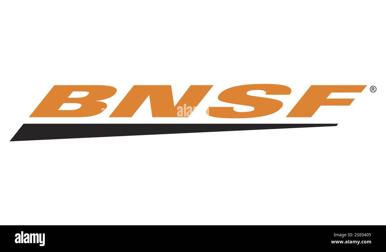 BNSF logo, Logo Stock Photo - Alamy