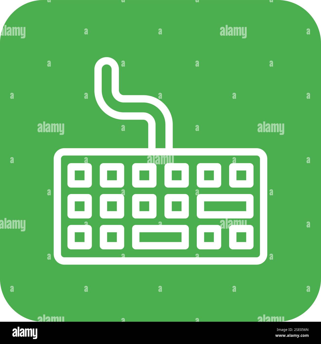 Keyboard Vector Icon Design Illustration Stock Vector Image & Art - Alamy