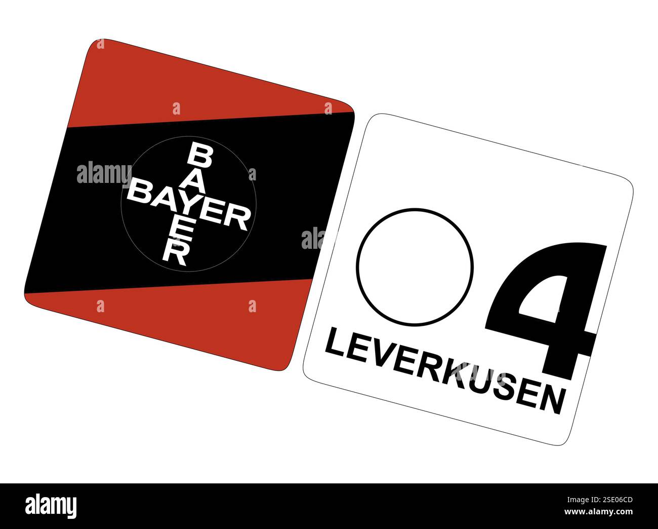 Rotated to right, Bayer 04 Leverkusen Logo 1976, Soccer, Old Logo from ...