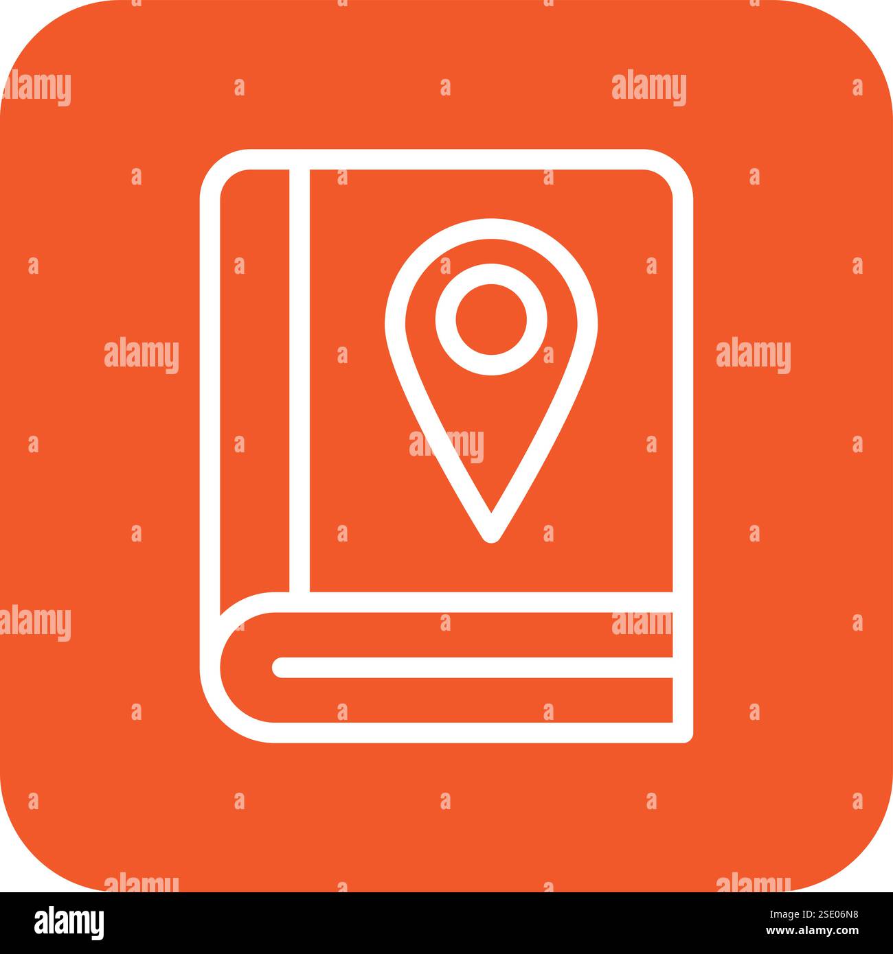 Book map Vector Icon Design Illustration Stock Vector Image & Art - Alamy