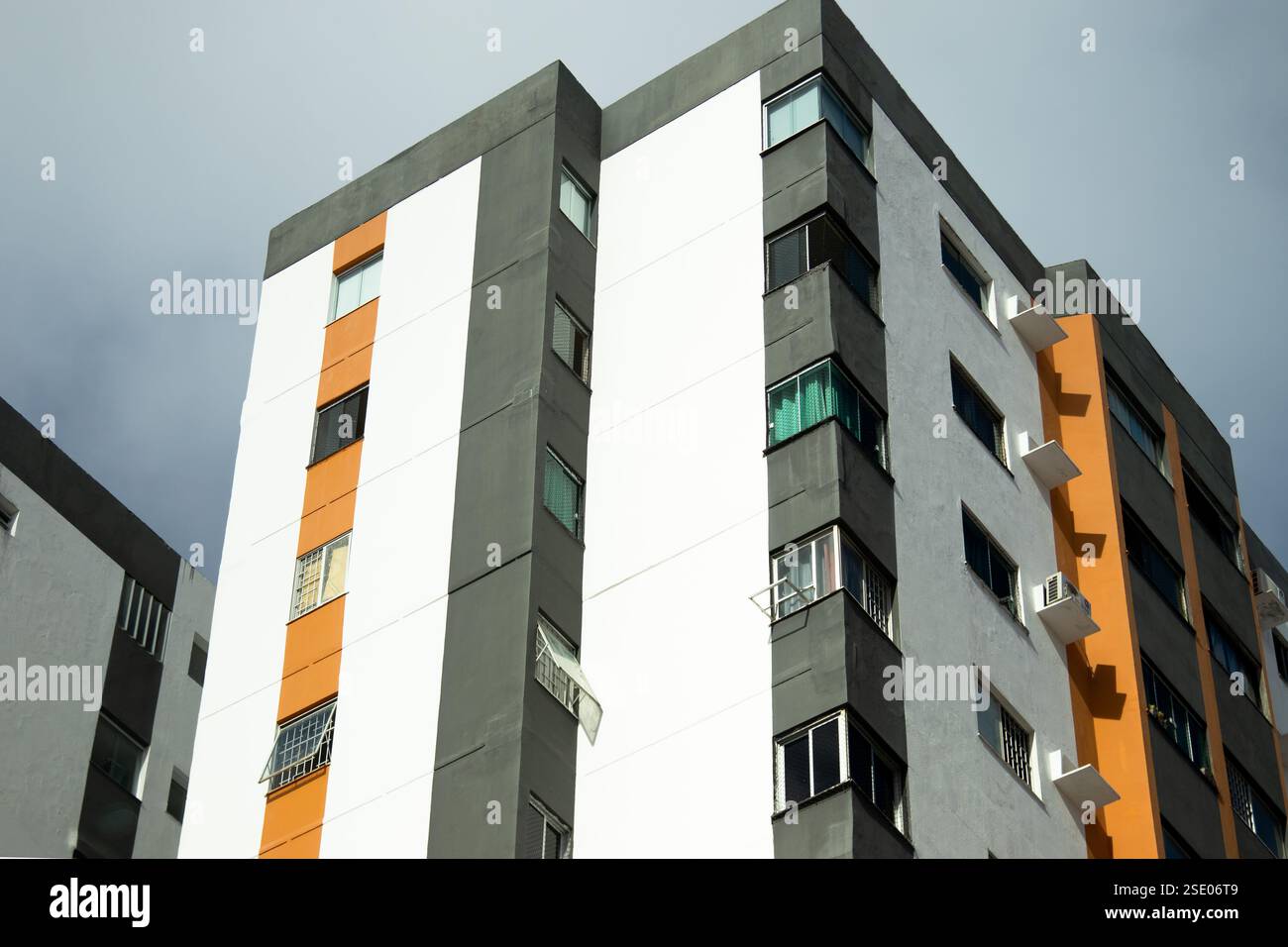 Residential building with several apartments Stock Photo - Alamy