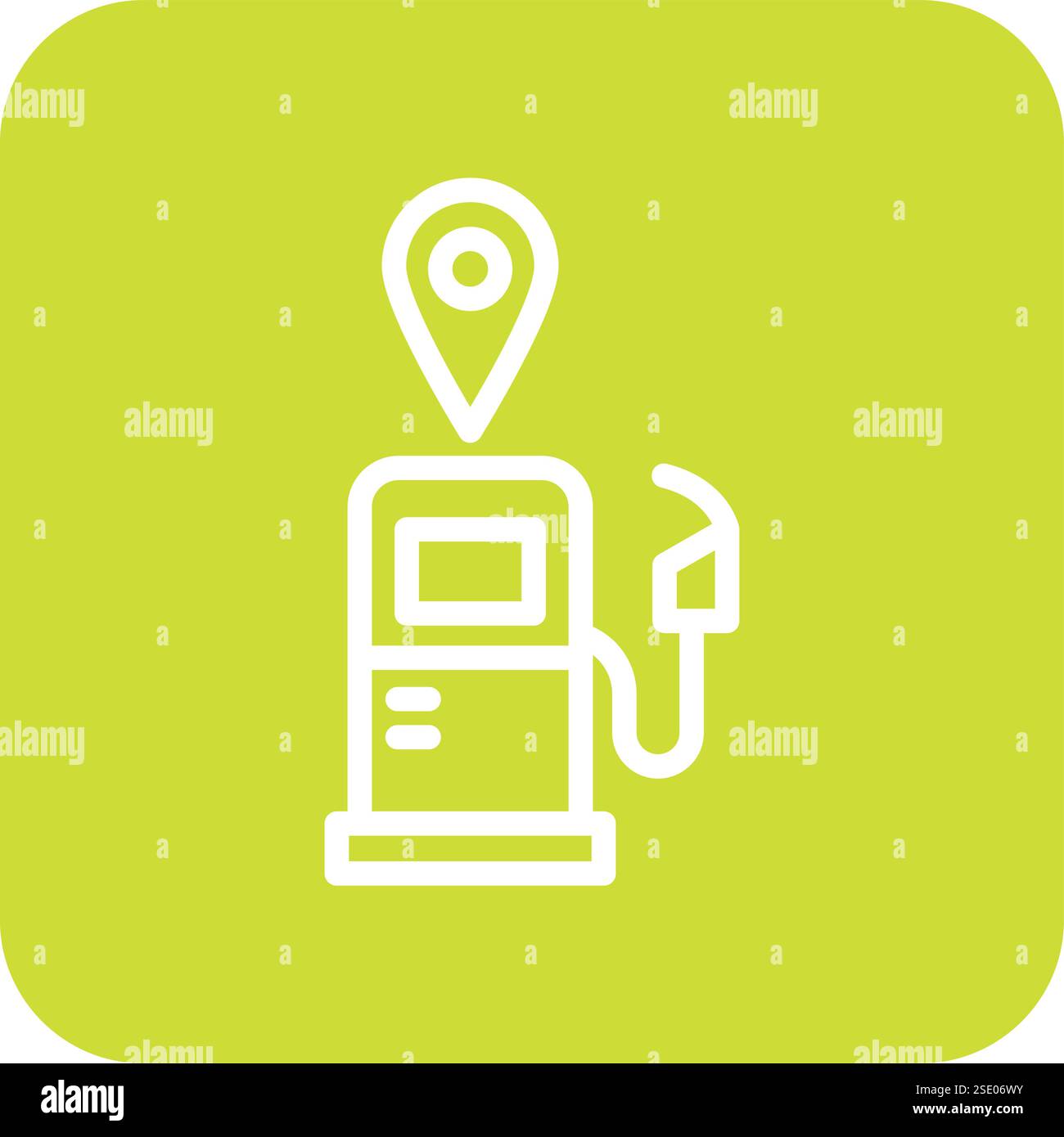 Gas station Vector Icon Design Illustration Stock Vector Image & Art ...