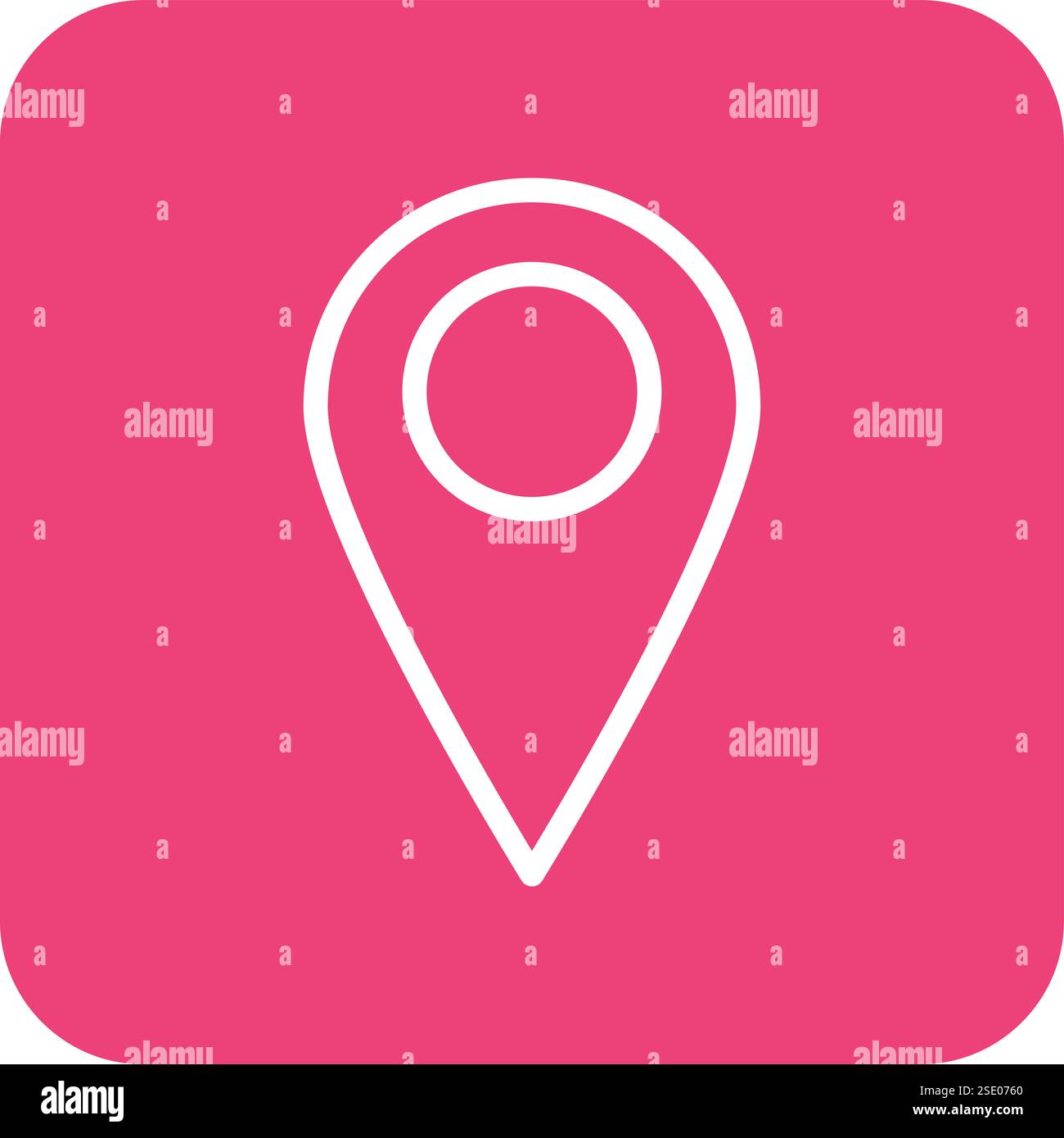 Location Vector Icon Design Illustration Stock Vector Image & Art - Alamy