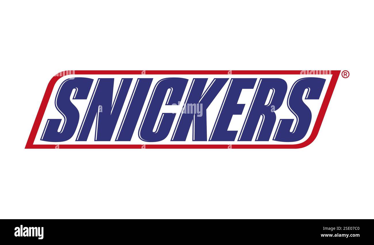 Snickers Logo, Food, Logo Stock Photo - Alamy