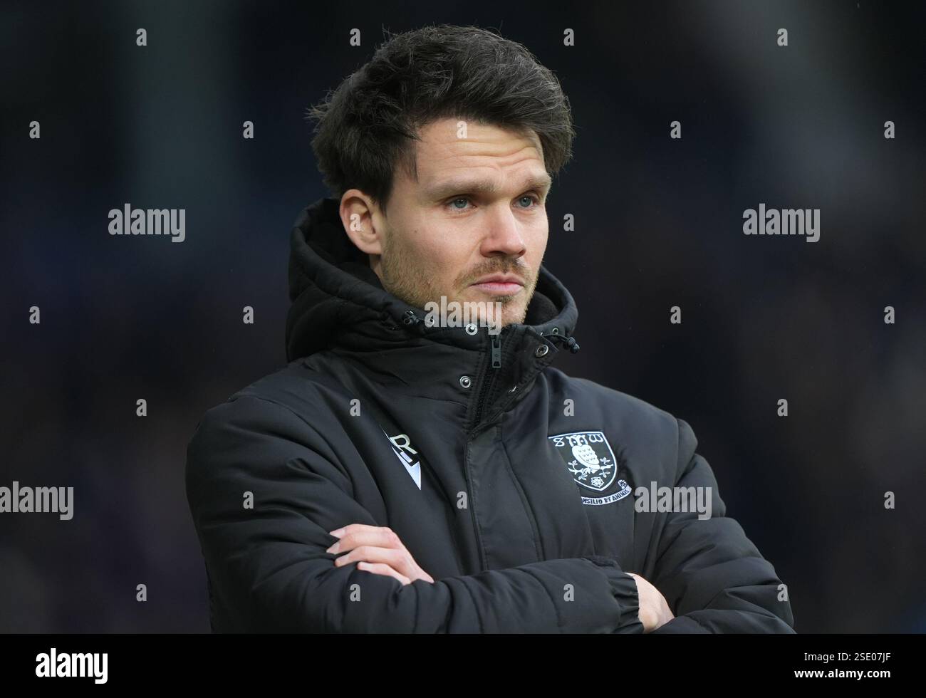 Sheffield Wednesday manager Danny Rohl during the Sky Bet Championship ...