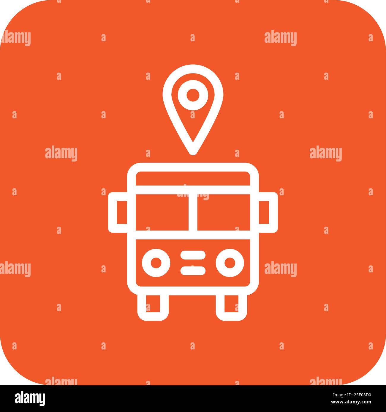 Bus station pointer location hi-res stock photography and images - Alamy