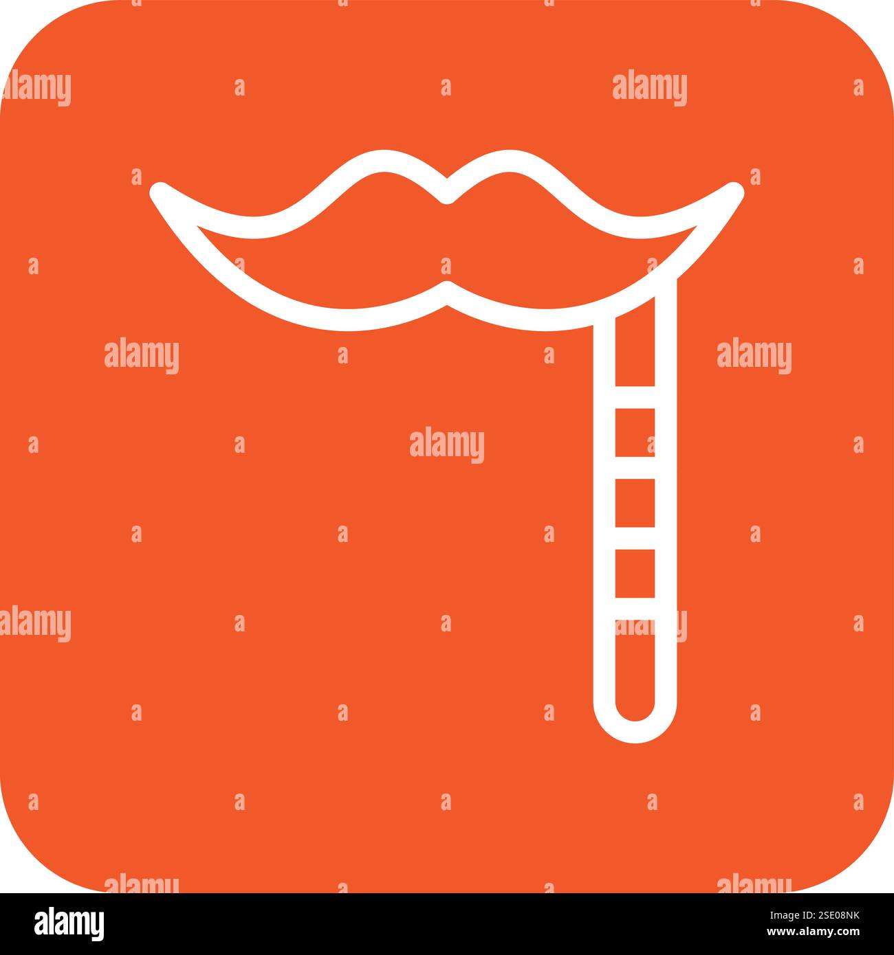 Thin mustache Cut Out Stock Images & Pictures - Alamy