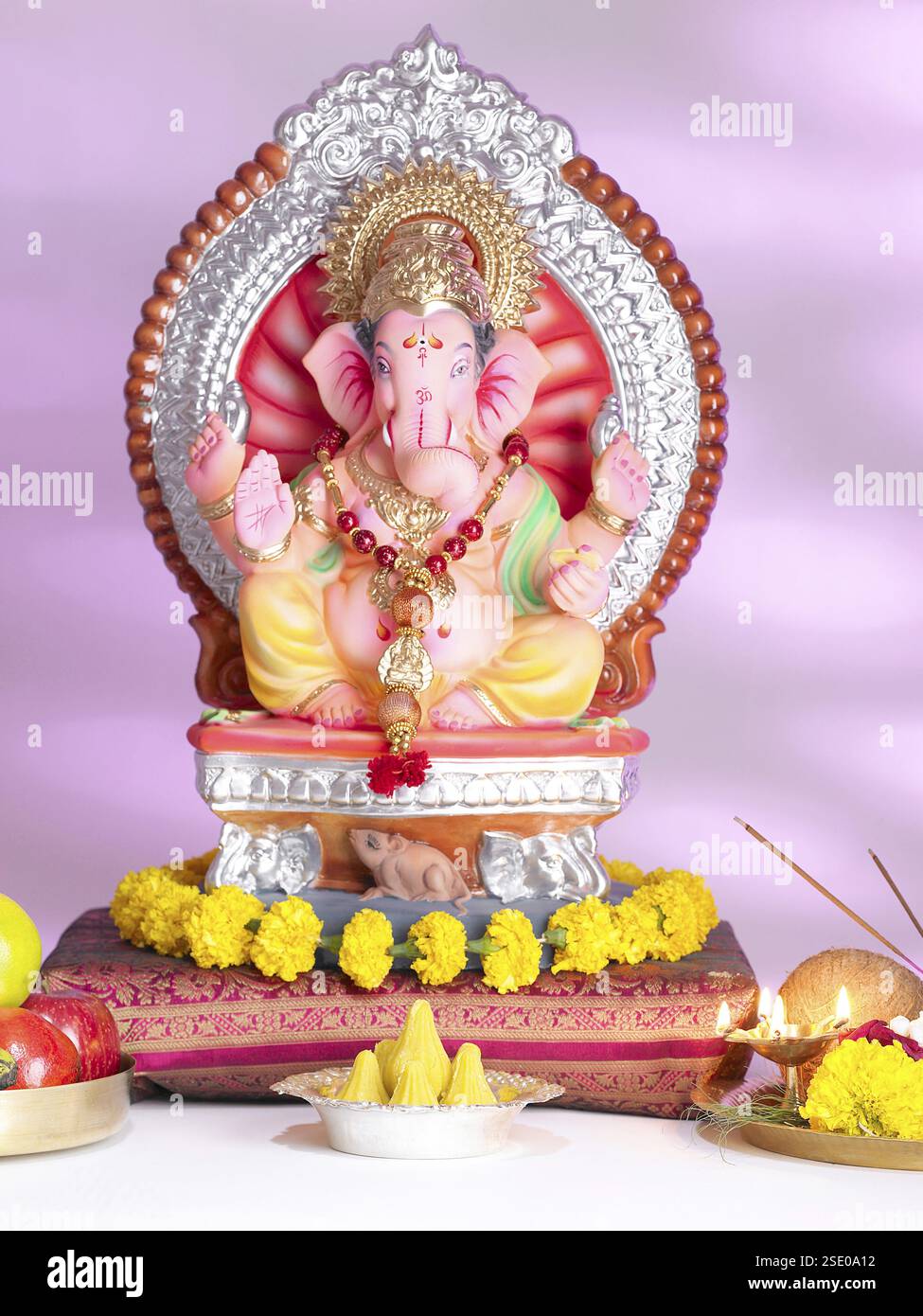 God Ganpati Ganpati creator mounted on big rat on procession of Ganesh ...