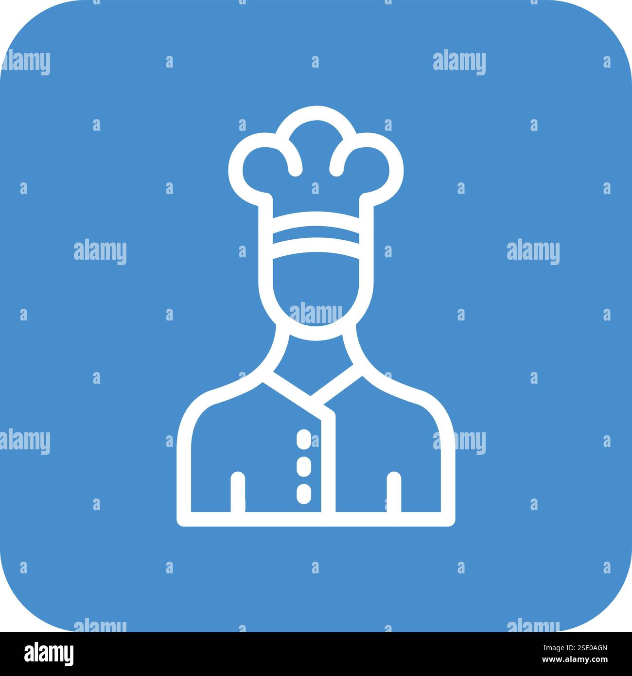 Chef Vector Icon Design Illustration Stock Vector Image & Art - Alamy