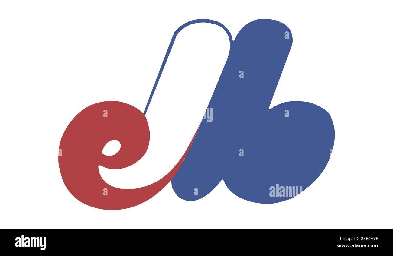 Montreal Expos Emblem, Baseball, Logo Stock Photo - Alamy