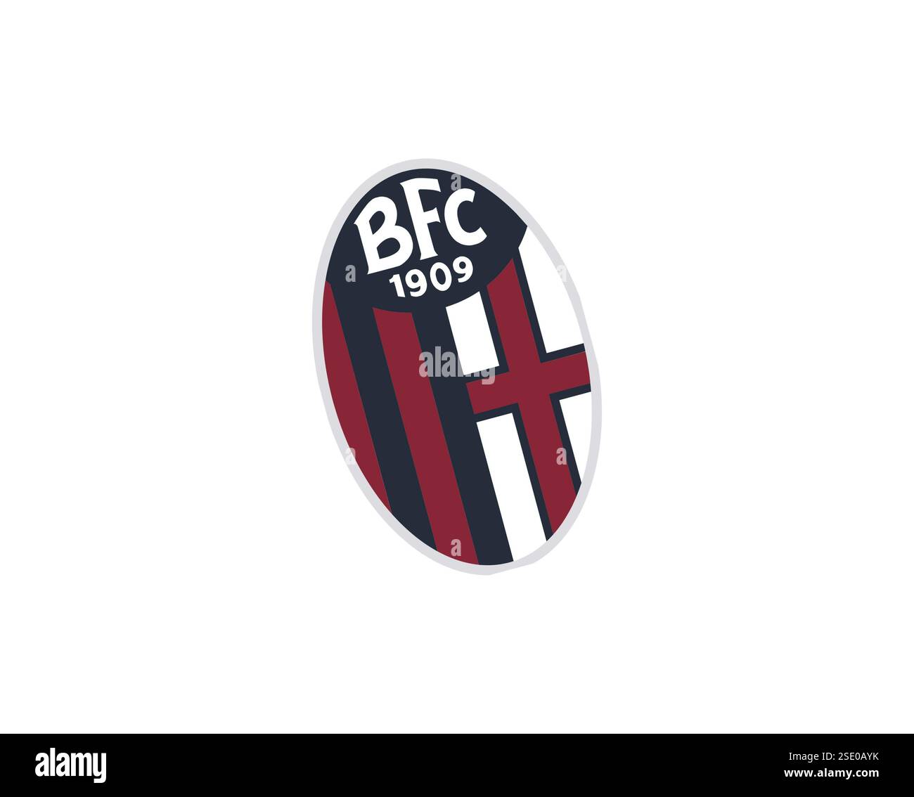 Rotated to left, Bologna logo, Soccer, Logo Stock Photo - Alamy