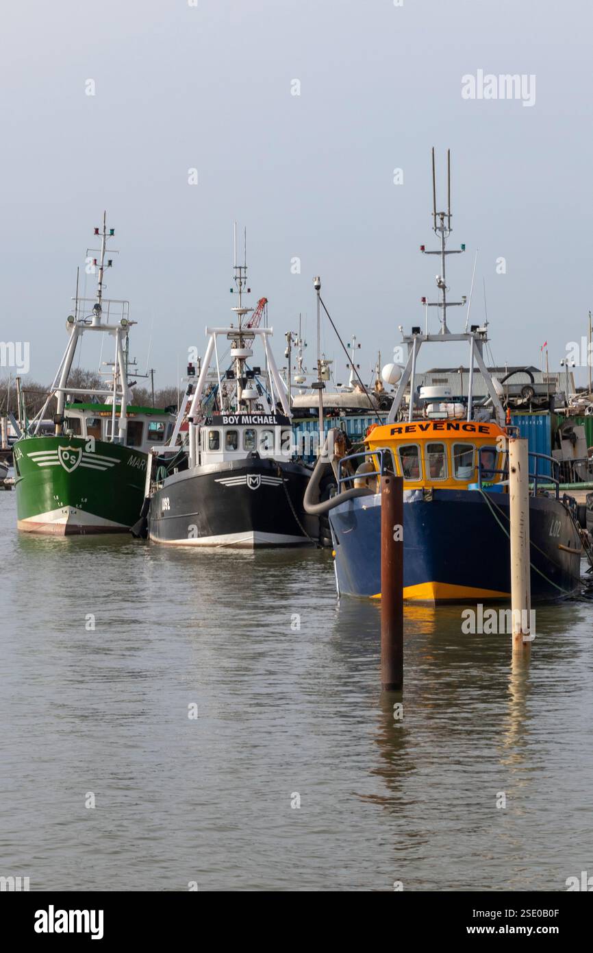Fishing boats at Old Leigh, Leigh-on-Sea, Essex, England, United ...