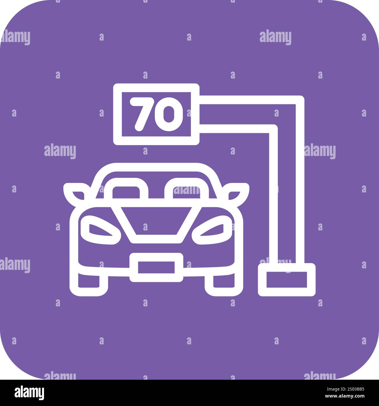 Speed camera Vector Icon Design Illustration Stock Vector Image & Art ...