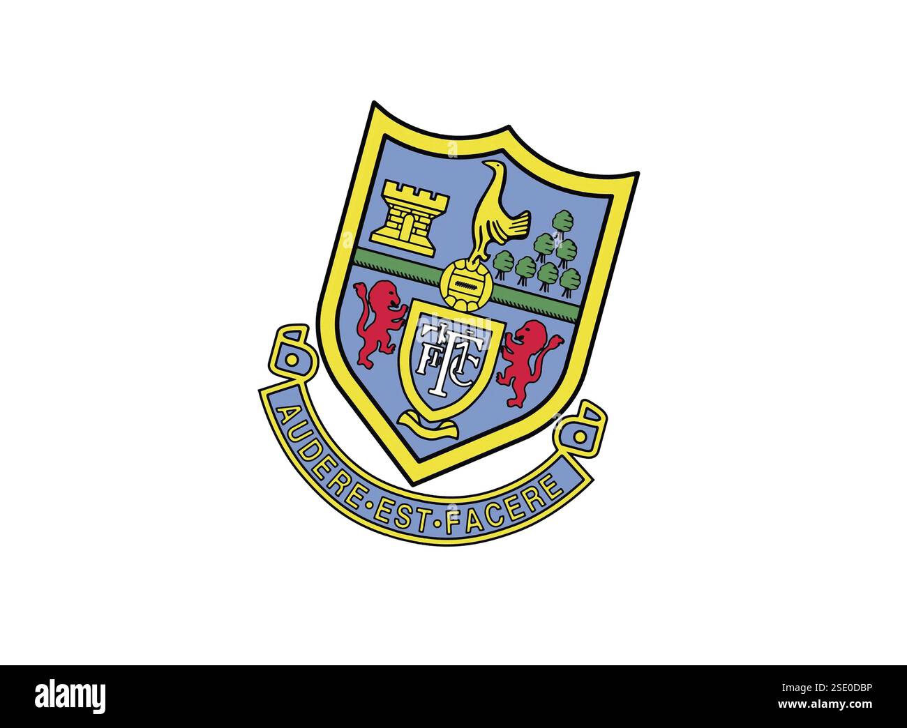 Rotated to right, Tottenham Hotspur Logo 1985, Soccer, Old Logo from ...