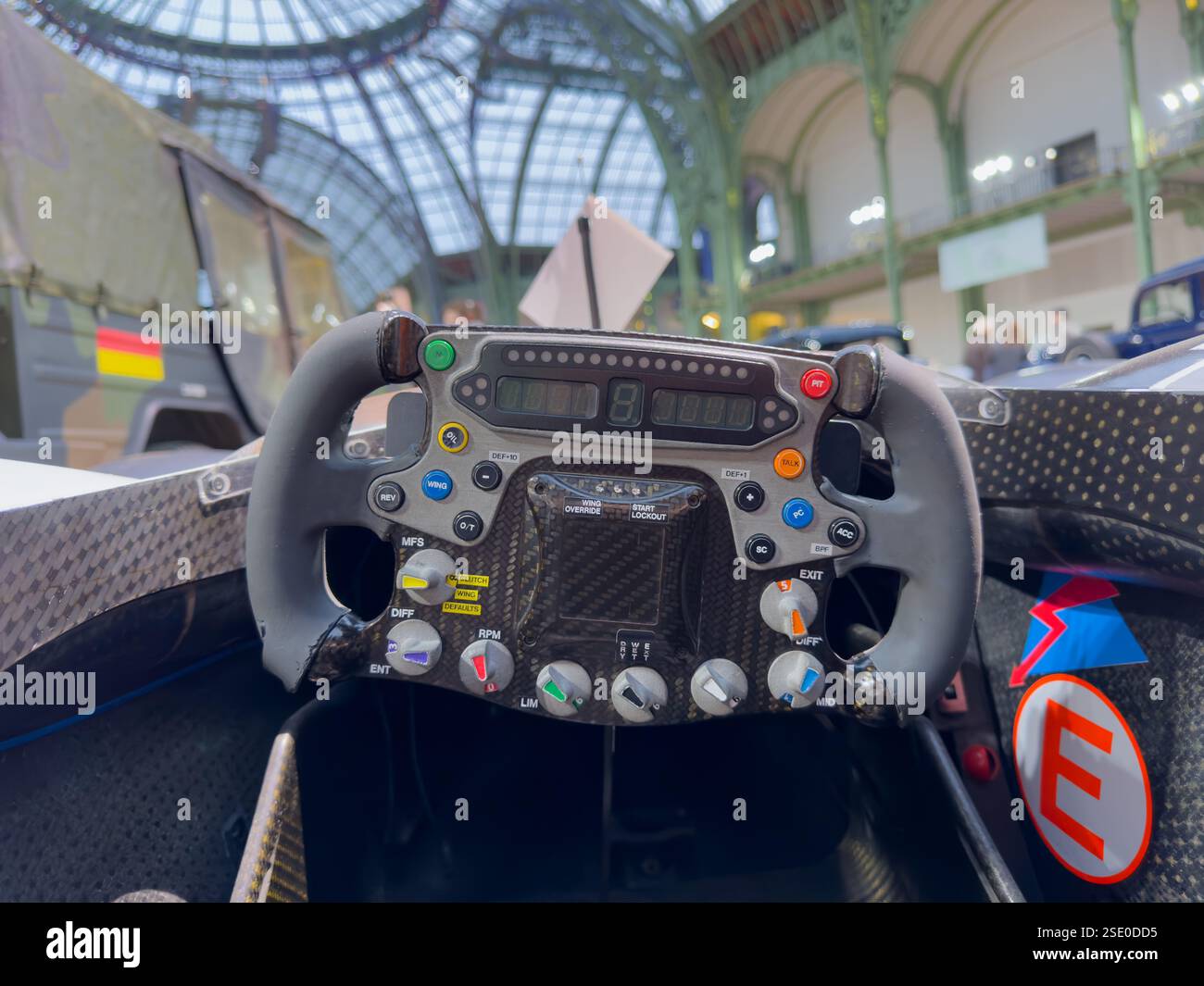 Racecar cockpit showcases advanced technology and meticulous design ...