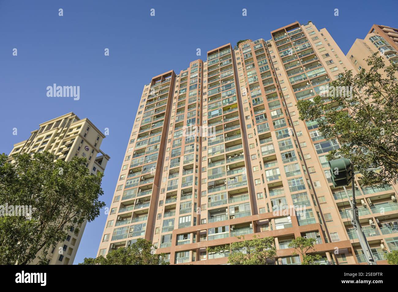 Modern residential tower blocks in Kaohsiung, Taiwan, Asia Stock Photo ...