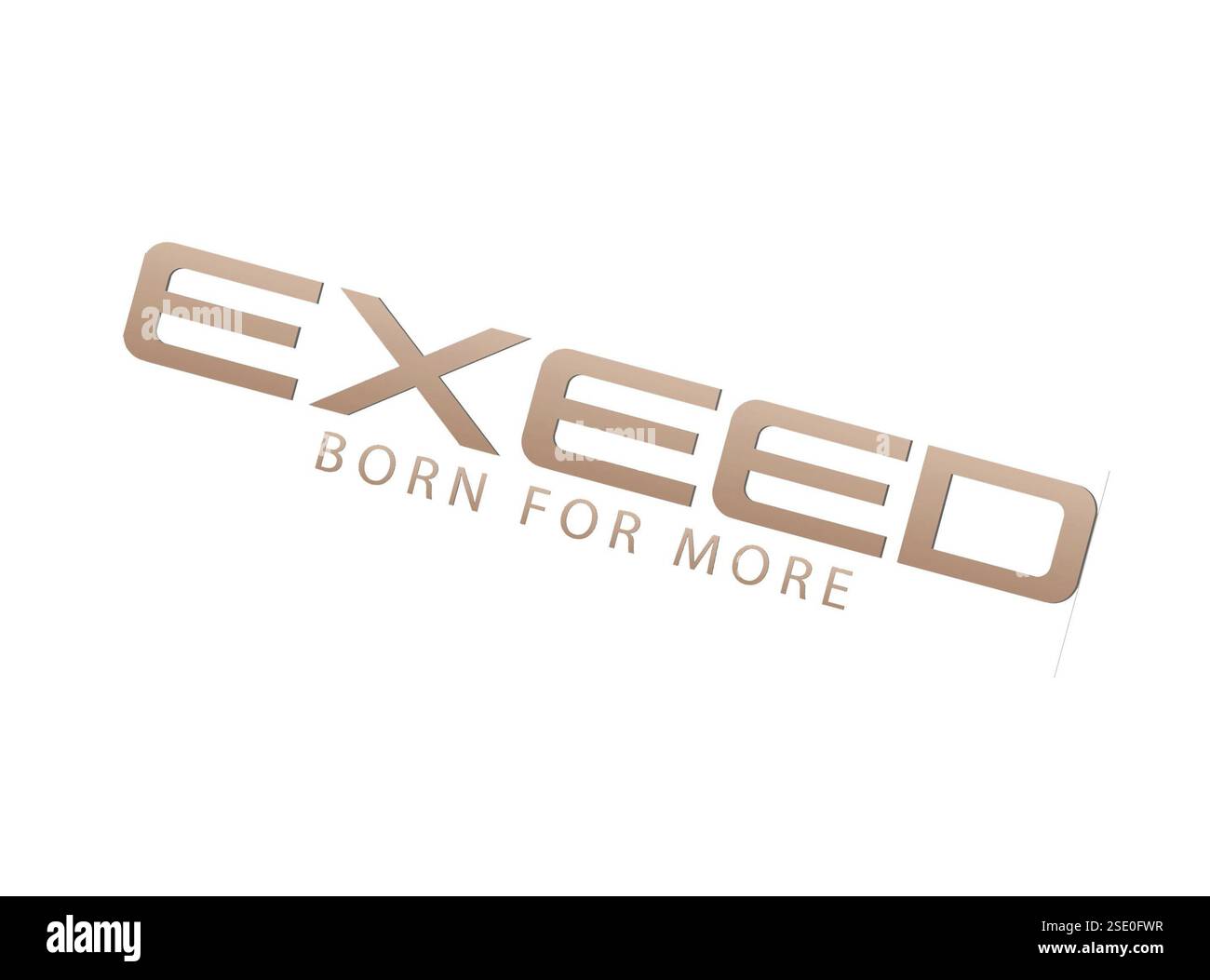 Rotated to right, Exeed Emblem, Car, Logo Stock Photo - Alamy