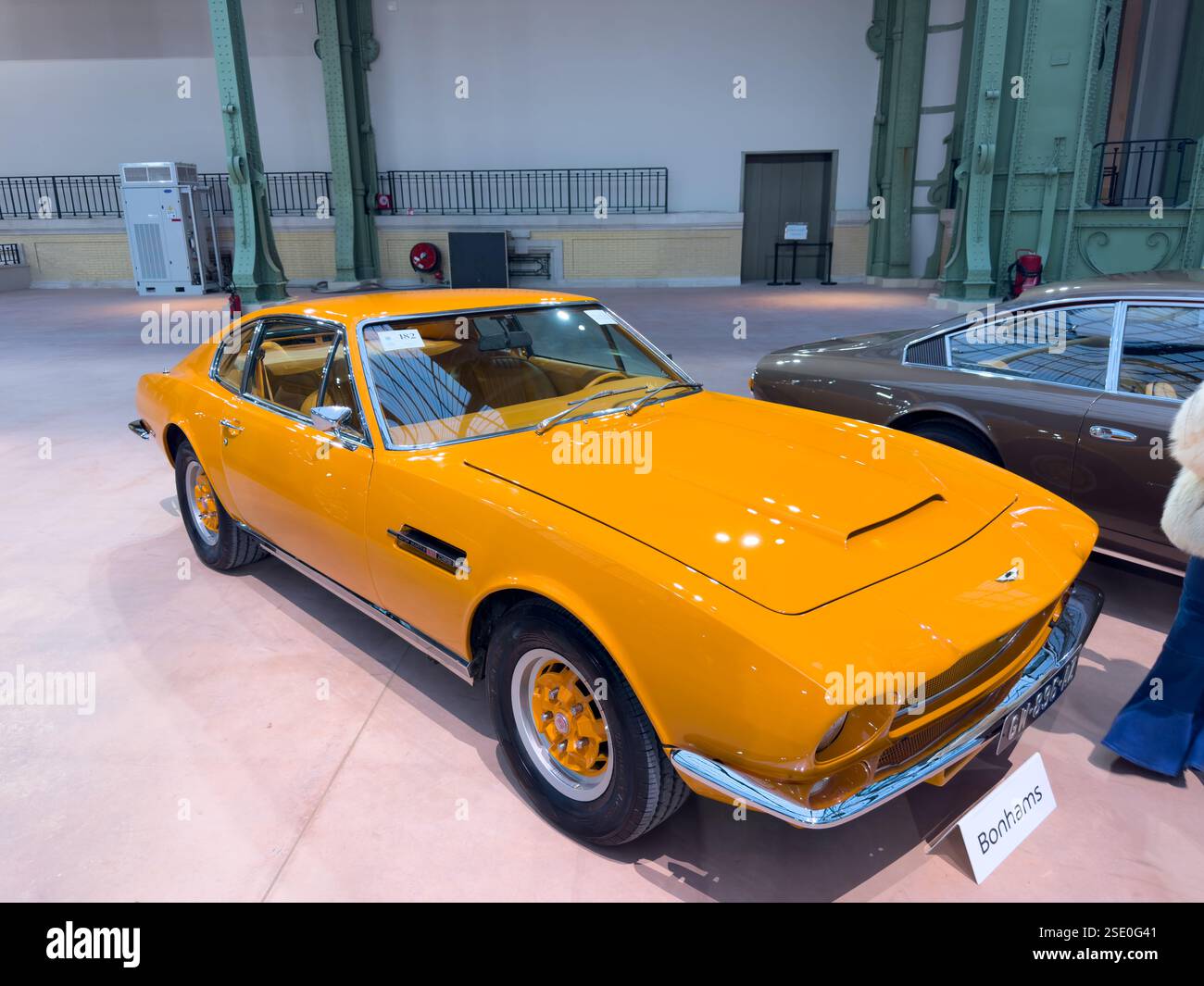 Classic orange sports car hi-res stock photography and images - Alamy