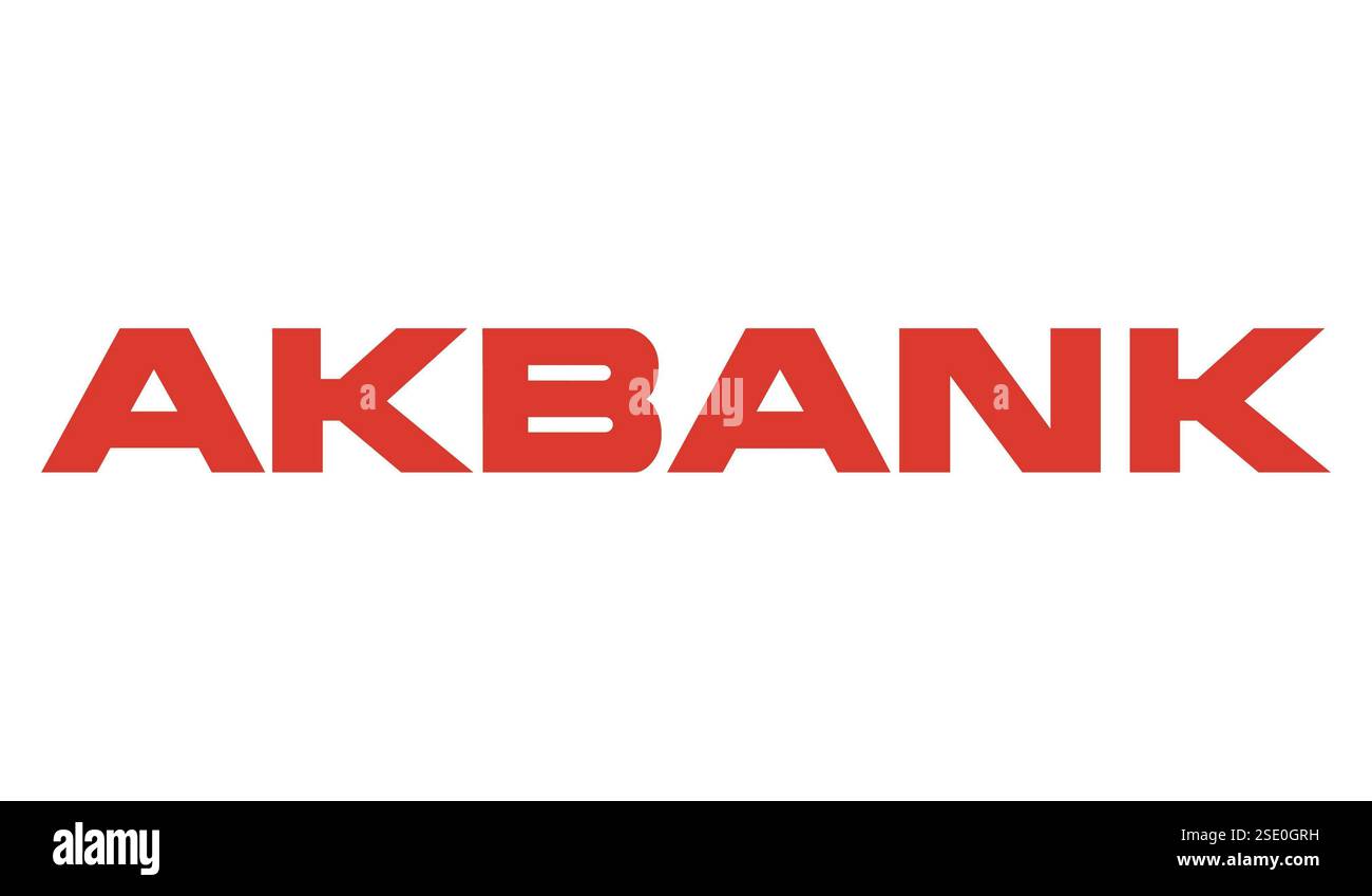 Akbank logo, Finance, Logo Stock Photo - Alamy