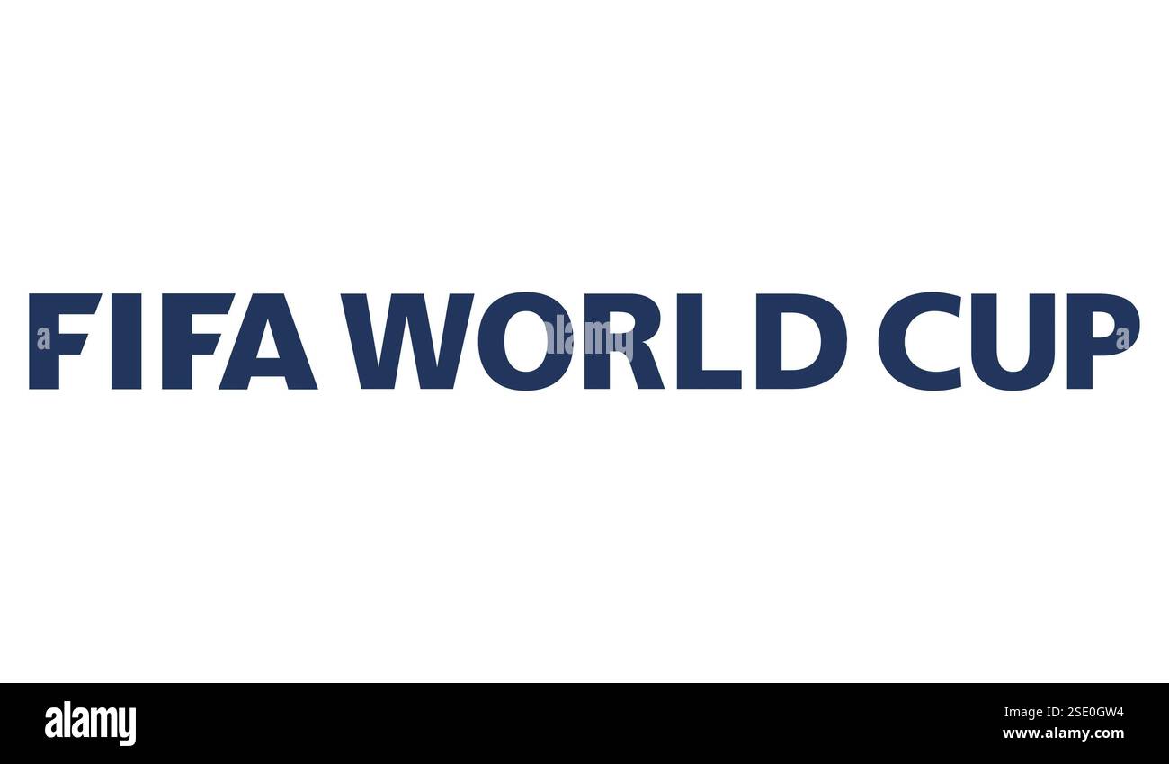 FIFA World Cup logo, Sports leagues, Logo Stock Photo - Alamy