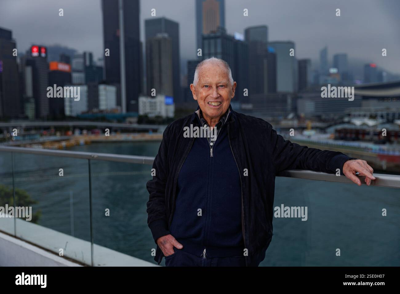 Hong Kong, China. 30th Jan, 2024. A portrait of Neil Pryde, the ...