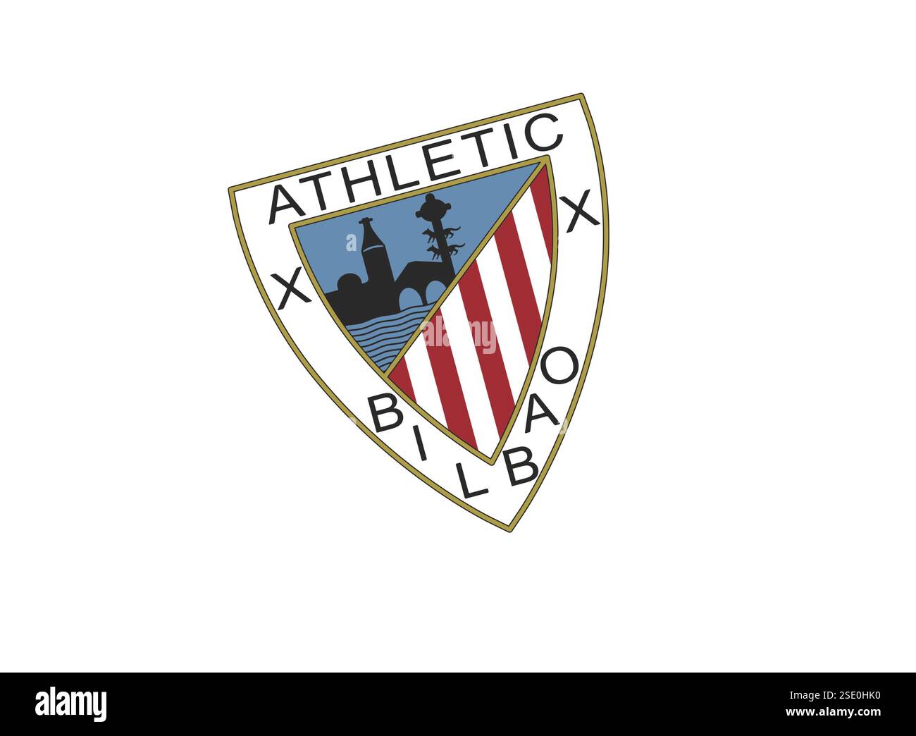 Rotated to left, Athletic Bilbao Logo 1980, Soccer, Old Logo from 1980 ...